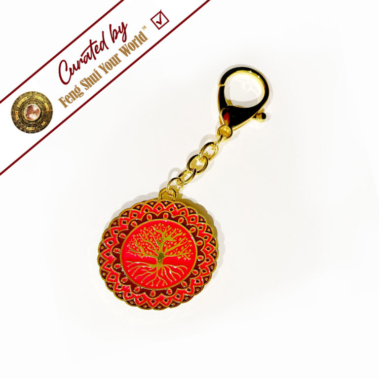 Feng Shui Amulets/Keychains - Tree of Life Energy Boosting Amulet ...